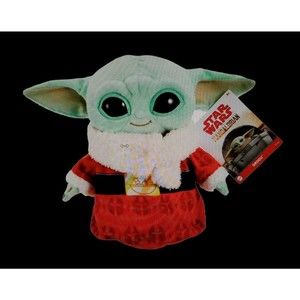 Mattel | Toys | Star Wars The Mandalorian Grogu Holiday Plush 222 ...